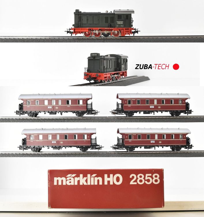 Märklin 2858 Zug-Set 5tlg, DB H0 WS Analog mit OVP (Gebraucht) in St. Gallen für CHF 89 – mit ...