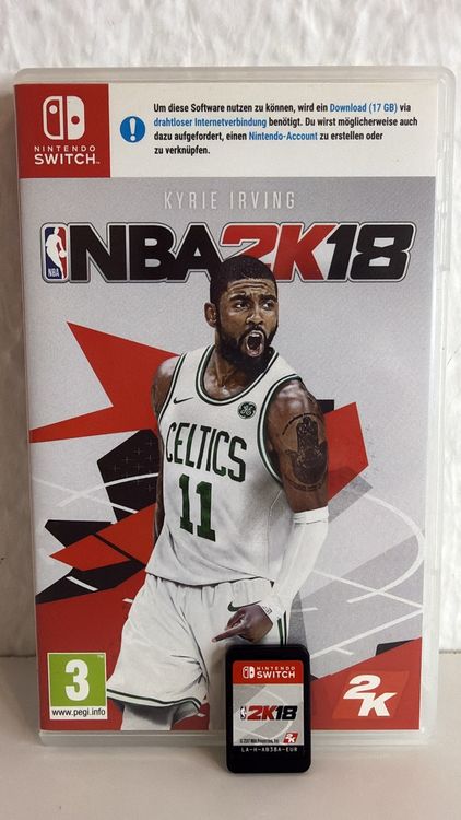Nintendo Switch NBA 2K18 Basketball Game - Excellent Cond. (Gebraucht ...