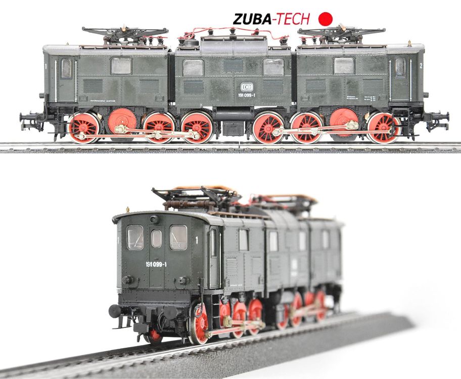 Roco E-Lok BR 191 der DB Spur H0 GS Analog ohne OVP (D'occasion) à St. Gallen pour CHF 29 – avec ...