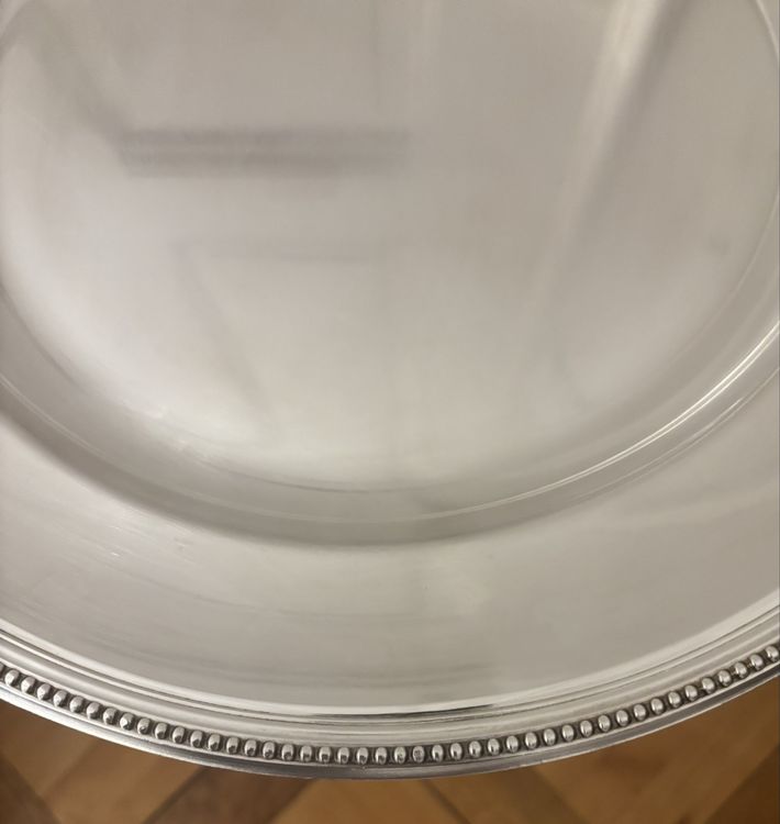 Christofle, très grand plat 40 cm modèle perle (Gebraucht) in Genève ...