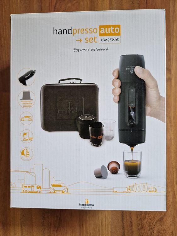 Handpresso Auto Capsule - Espressomaschine für das Auto NEU | Kaufen ...