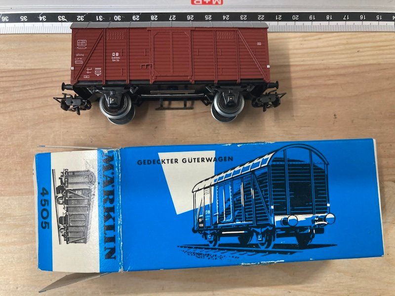 Märklin H0 4505 Gedeckter Güterwagen DB (Gebraucht) in Brislach für CHF ...