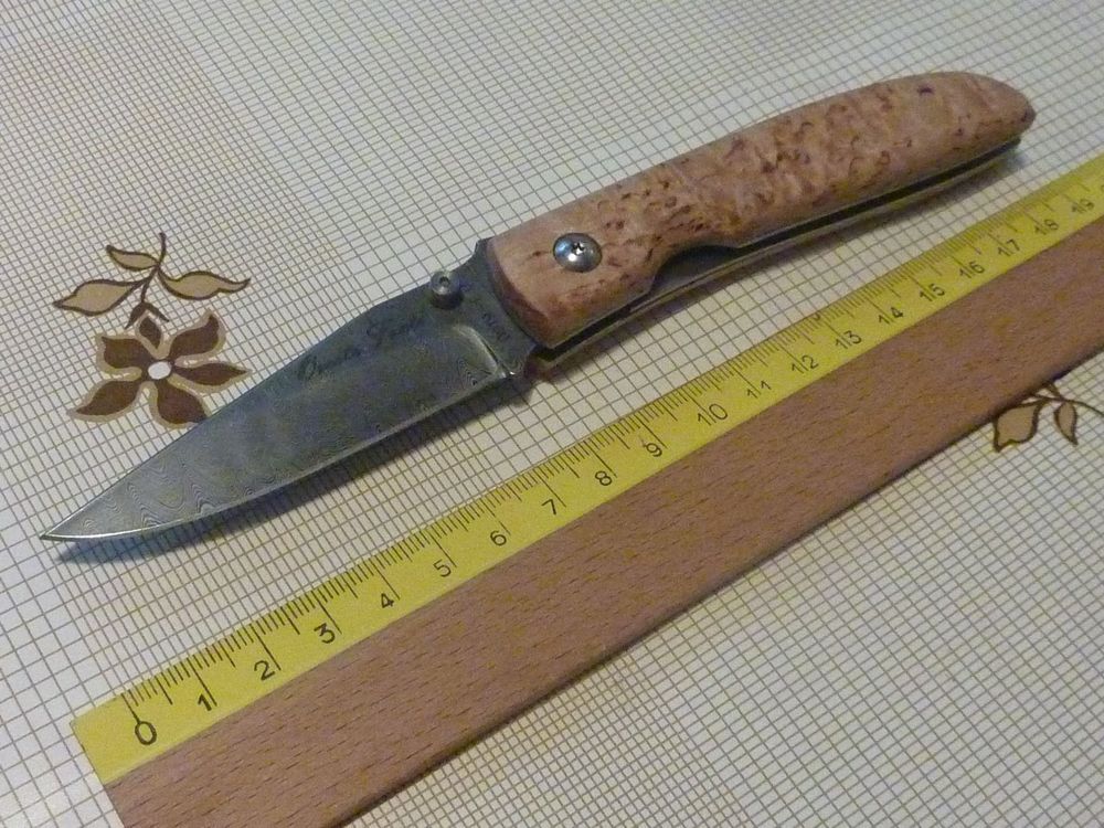 Messer Oreste Frati 512 Lag. Damast lim (Neu (gemäss Beschreibung)) in ...