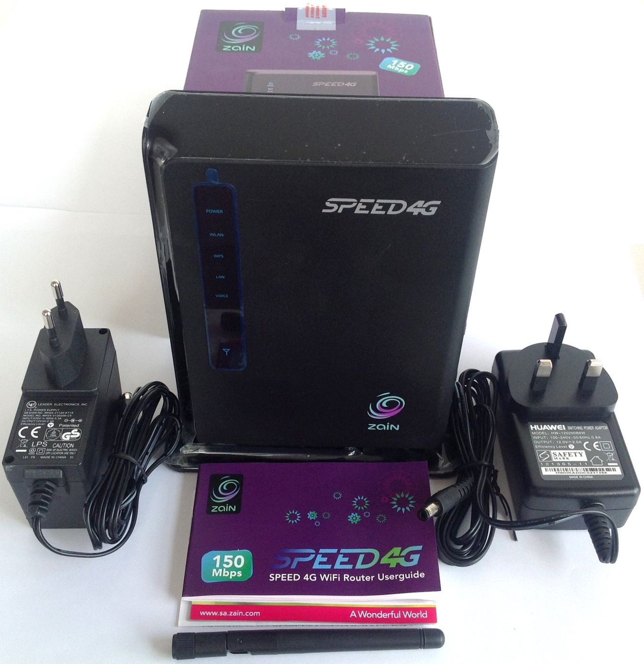 Huawei E5172s-22 Zain Speed 4G Mobile WiFi Router Natel-Netz (Neu ...