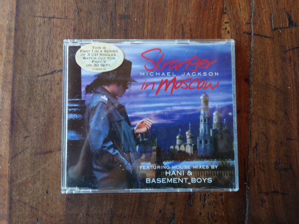 Michael Jackson Stranger in Moscow single (Gebraucht) in für CHF 2.9 ...