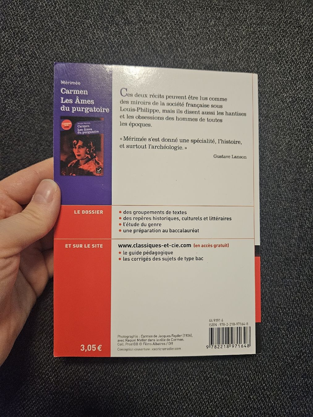 Carmen von Prosper Mérimée - Französische Lektüre (Gebraucht) in ...