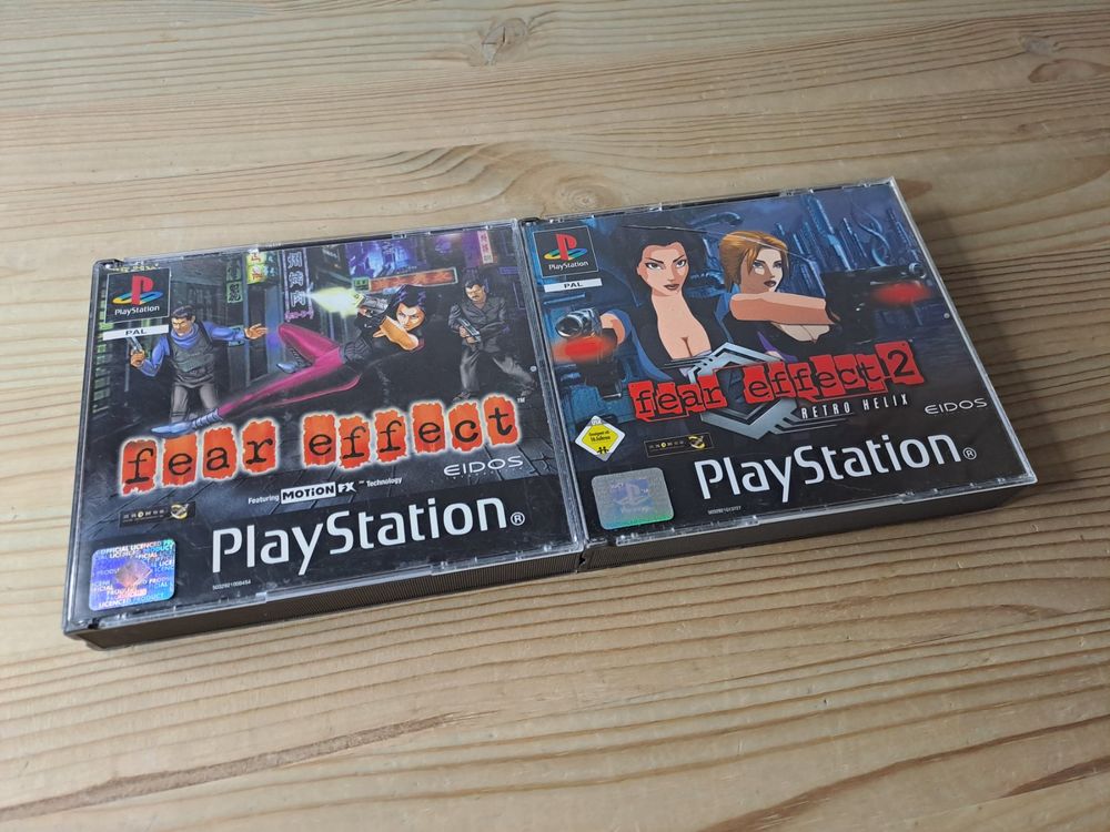 Fear Effect 1 + Fear Effect 2 Retro Helix / 2 PS1 Games (Gebraucht) in ...