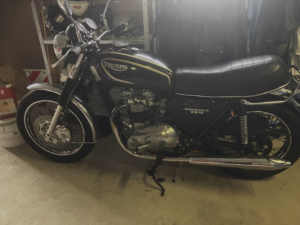 Triumph Bonneville 750 T140 Oldtimer Motorrad (Gebraucht) in Giswil für ...