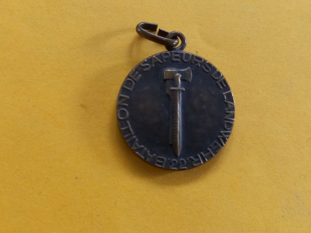 Médaille ancienne 22. Bataillon de Sapeurs de Landwehr (Gebraucht) in ...