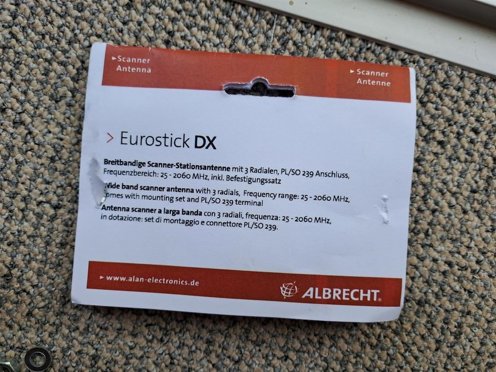 Eurostick DX scanner antenne (Neu und originalverpackt) in Canobbio für ...