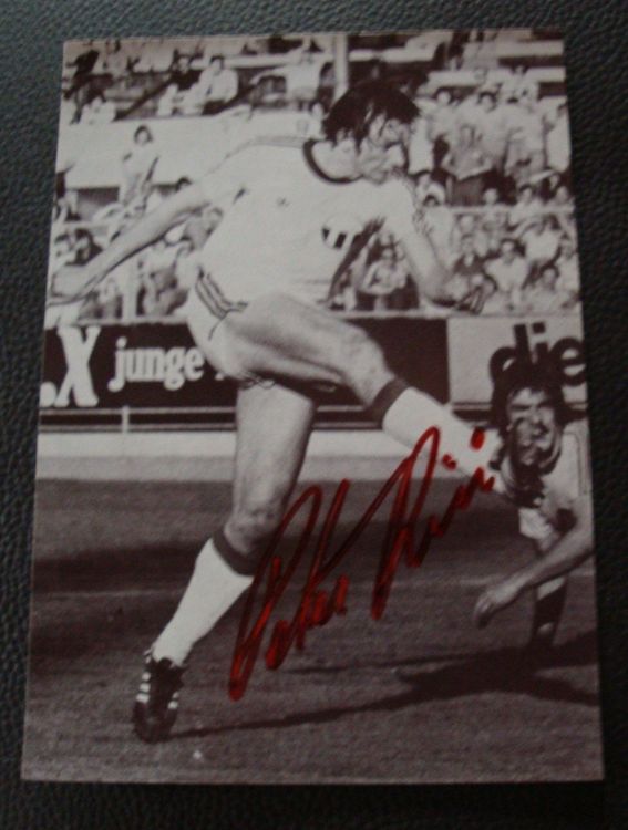 Peter Risi - FCZ - FC Zürich - original signiert (Gebraucht) in ...