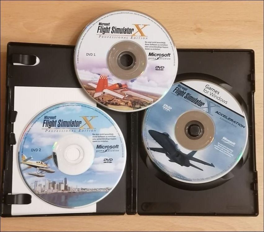 FSX Microsoft Flight Simulator X Gold Edition - PC - (Gebraucht) in ...