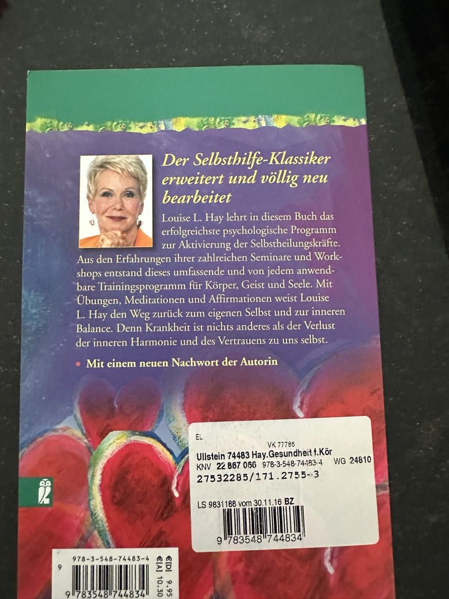 Louise L. Hay - Gesundheit für Körper & Seele, Top! (Gebraucht) in ...