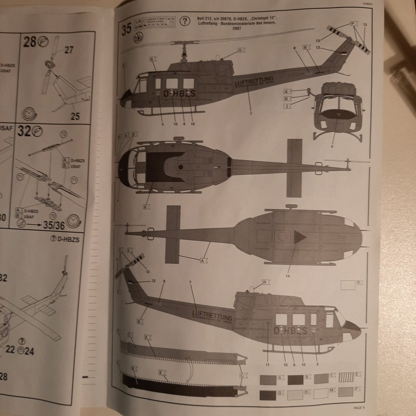 2002 ... Bell AB-212/UH-1N ... Revell 04654 (Neu (gemäss Beschreibung ...