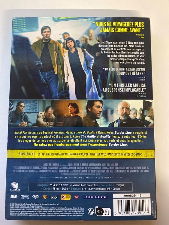 Border Line DVD Thriller à suspense, comme neuf! Super! (D'occasion) à Le Brassus pour CHF 1.5 ...