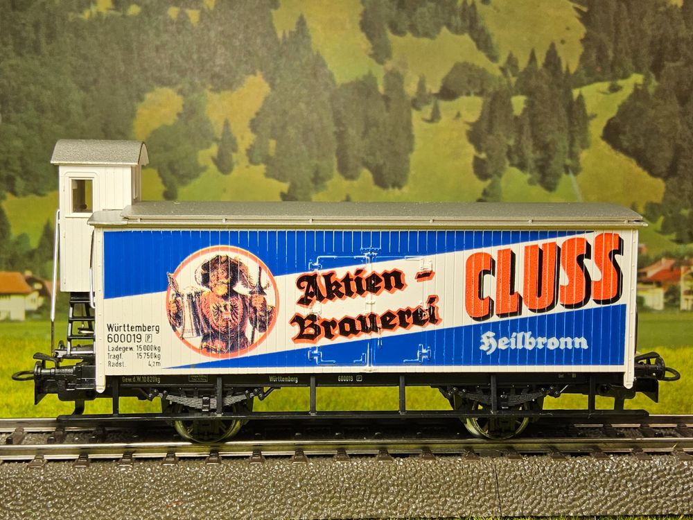 2 Märklin Güterwgen _ Säuglingsfürsorge Berlin & Cluss Bier (Gebraucht ...