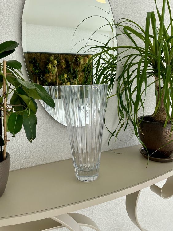 Grand Vase en Cristal H 40 • Rogaska Cristal Slovenia (D'occasion) à ...