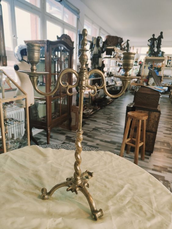 MESSING KERZENSTÄNDER SEHR DEKORATIV (Gebraucht) in Jeuss für CHF 23 – mit Lieferung auf Ricardo ...