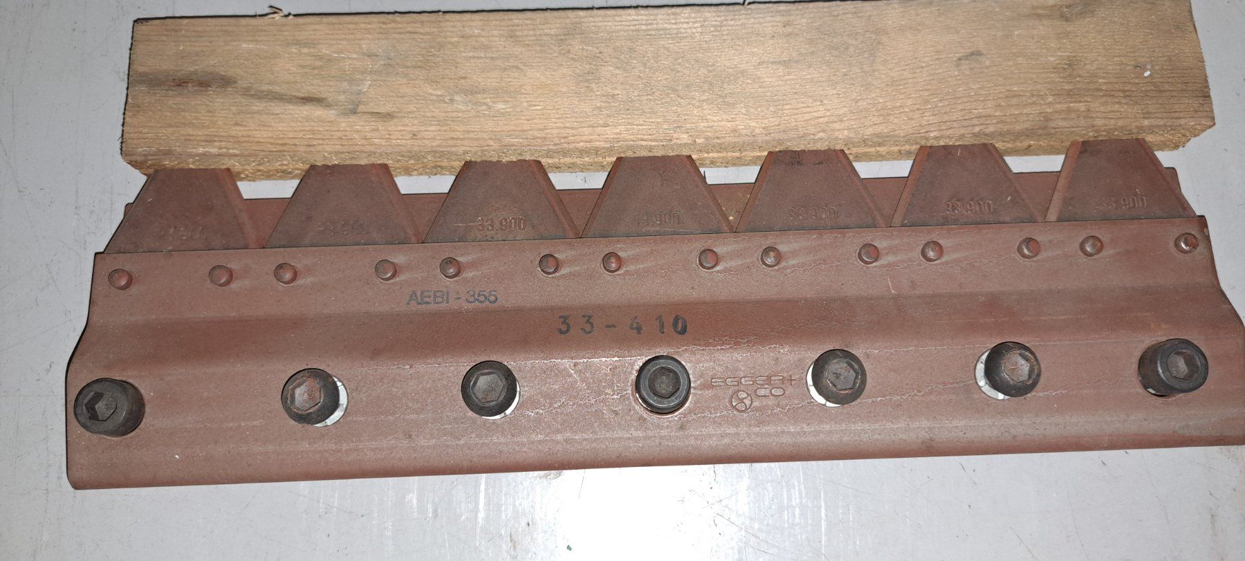 AEBI 355 Mähbalken Ersatzteil, Nummer 33-410, Top Zustand! (Gebraucht ...