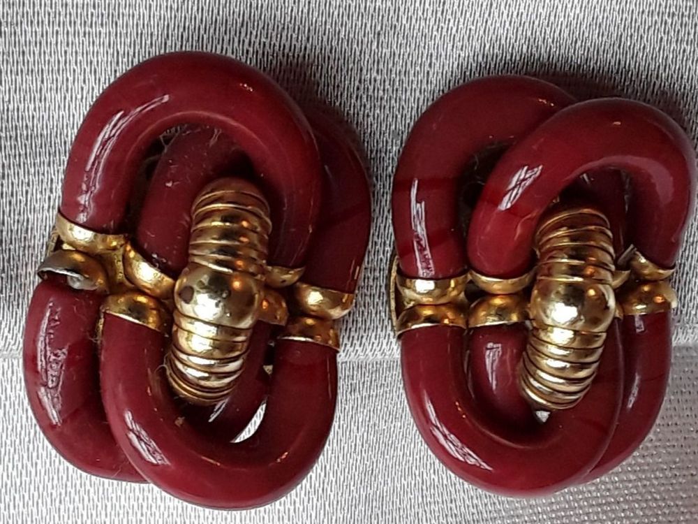 Vintage Stein Ohrclips, 60er Jahre (Gebraucht) in Zürich für CHF 25 ...