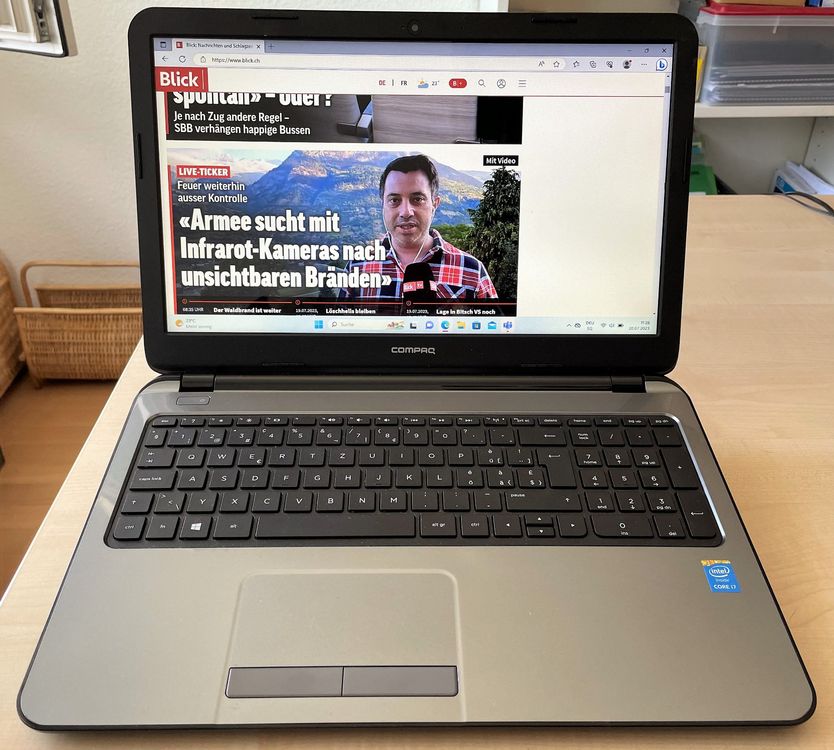 HP Compaq 15-s│8 GB RAM│i7 Core│500 GB HD (Gebraucht) in Allschwil für ...