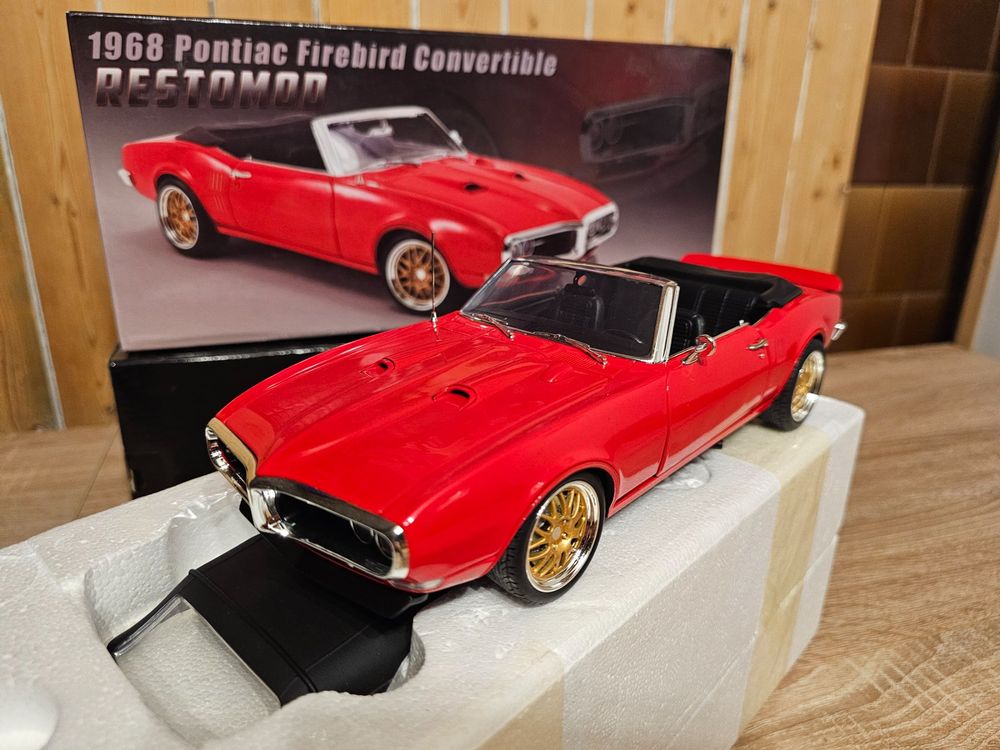 68'Pontiac Firebird Convertible Restomod 1:18 (Gebraucht) in Goldingen ...