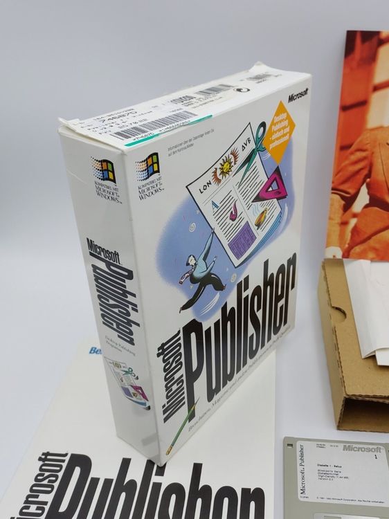 Microsoft Publisher, Disketten PC Big Box (Defekt) in Wil SG für CHF 19 ...