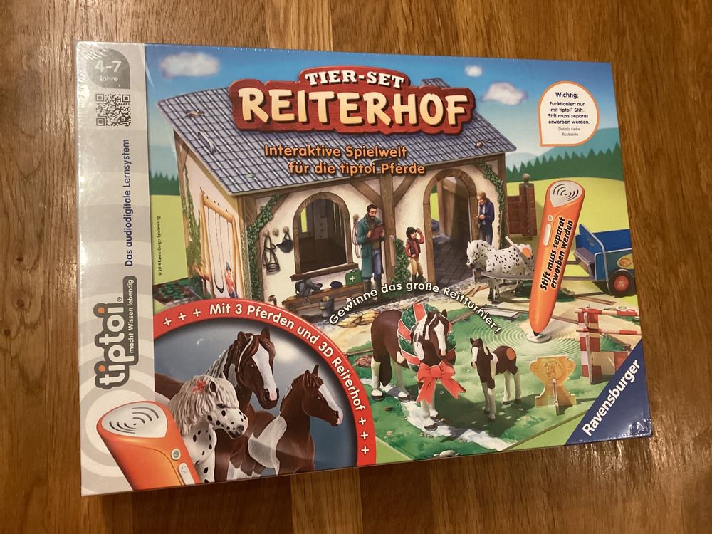 Neues Tiptoi Spiel: Tier Set Reiterhof (Neu und originalverpackt) in ...