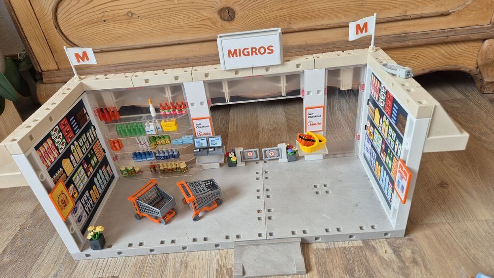 Migros Manja Playmobil mit gesamten Zubehör (Neu (gemäss Beschreibung ...