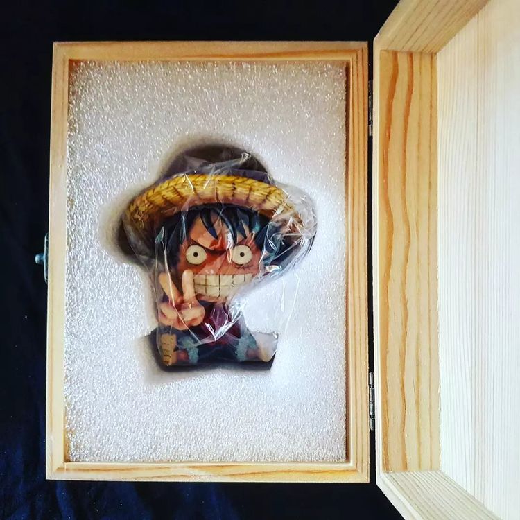 One Piece - MONKEY D. LUFFY SD Resin Statue - Mini Studio (Gebraucht ...