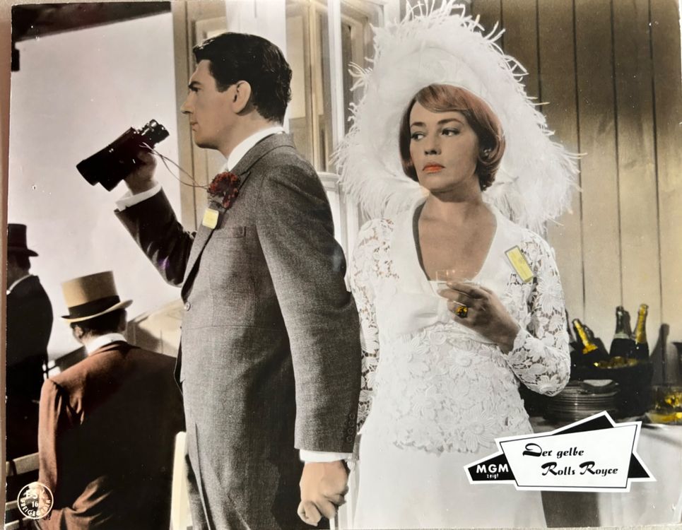 Film, Grosse Aushangfoto, Jeanne Moreau, Rolls Royce (Gebraucht) in Frauenfeld für CHF 24 – mit ...