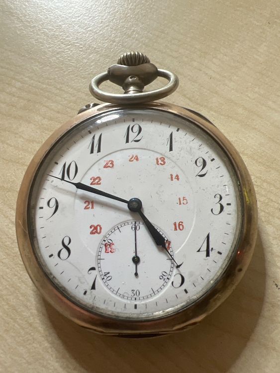 Antike Taschenuhr echt Silber 52 mm (Gebraucht) in Pfeffingen für CHF 120 – mit Lieferung auf ...