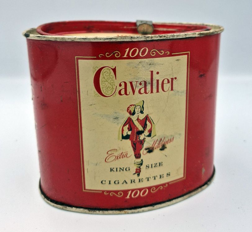 Ovale Zigaretten Büchse - Tabak Büchse - ca. 100 Jahre alt | Kaufen auf ...