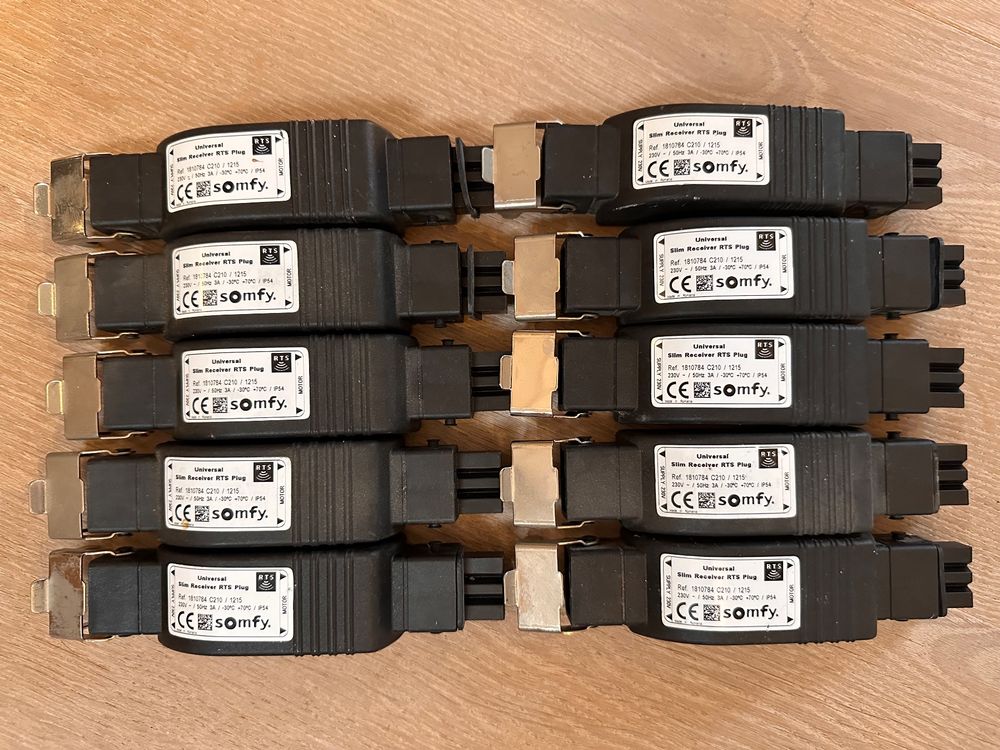 Somfy Universal Slim Receiver RTS Plug (10 Stück) (Gebraucht) in Uster ...