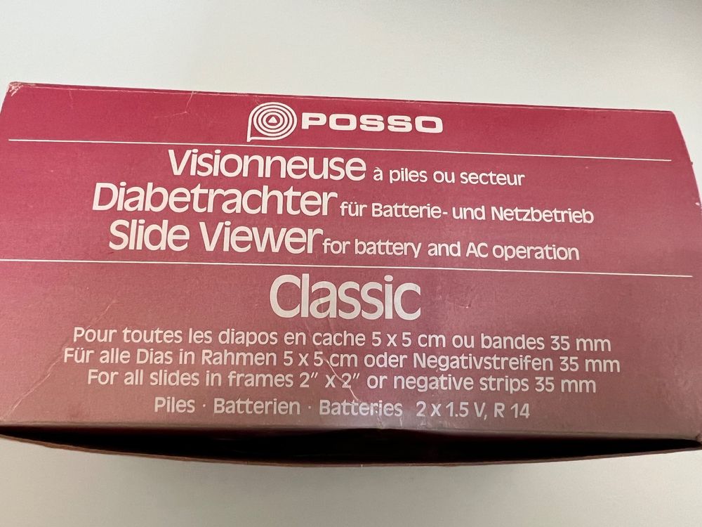 Visionneuse à piles | Kaufen auf Ricardo