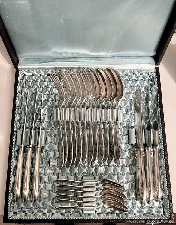 Schützen-Silberbesteck Berndorf 90 45 (Gebraucht) in Wolfenschiessen für CHF 150 – mit Lieferung ...