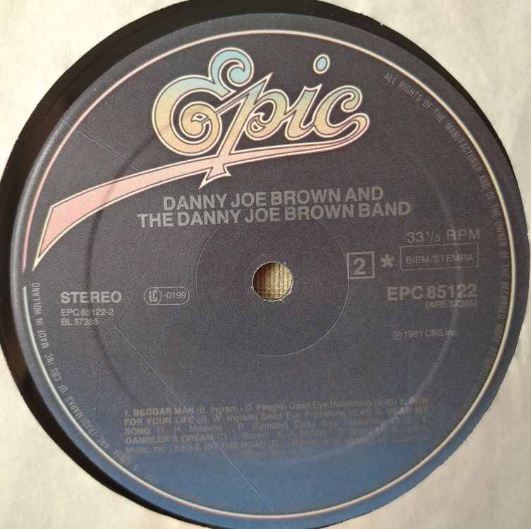 The Danny Joe Brown Band (LP) (Gebraucht) in Rubigen für CHF 8 – mit Lieferung auf Ricardo kaufen