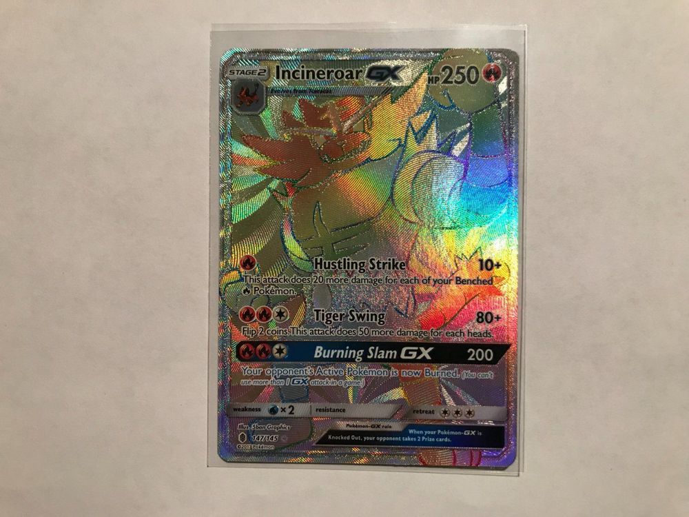 Incineroar GX Rainbow Guardians Rising EN ab 1.- | Kaufen auf Ricardo