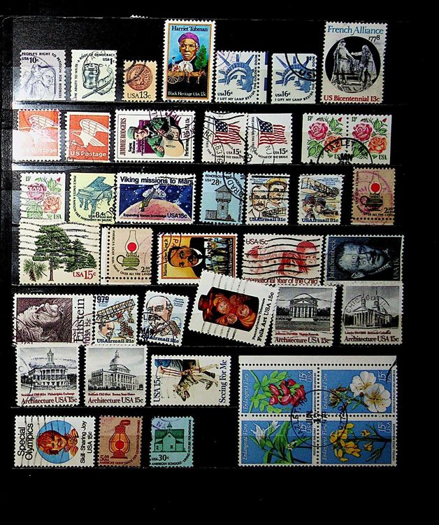 USA TIMBRES OBLITÉRÉS 1977-1979/F115 | Kaufen auf Ricardo