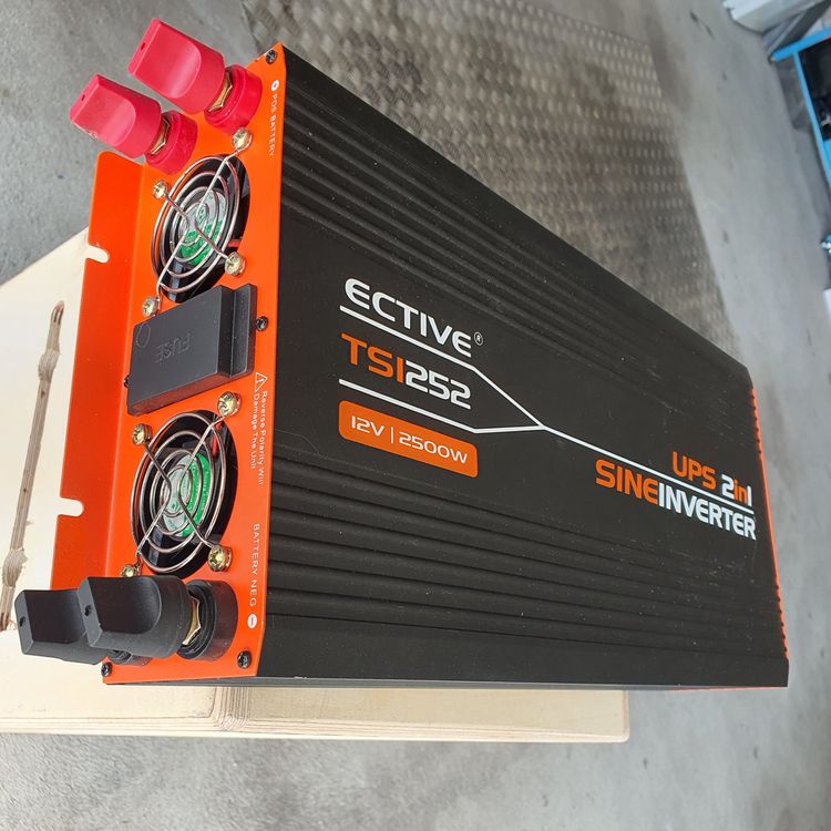 Ective TSI252 Sinus-Inverter 2500W/12V mit NVS (Gebraucht) in ...