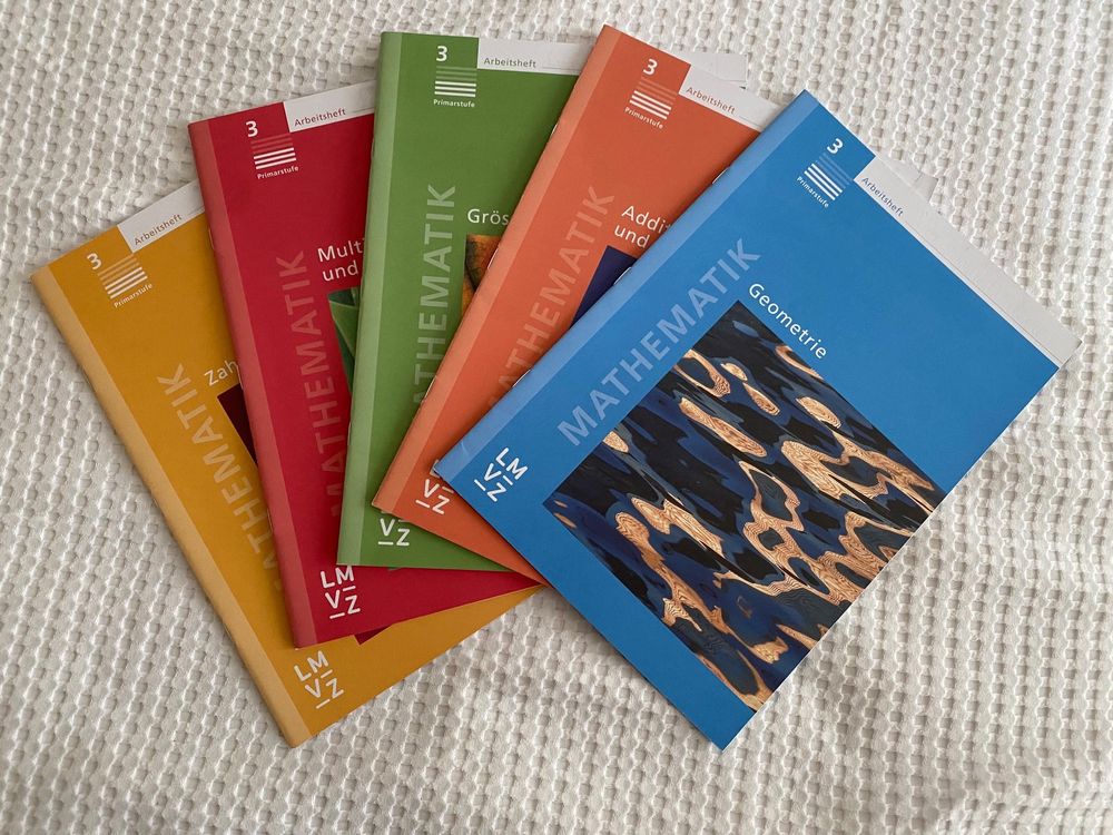 Mathematik 3 Primarschule Arbeitshefte neuwertig (Neu (gemäss ...