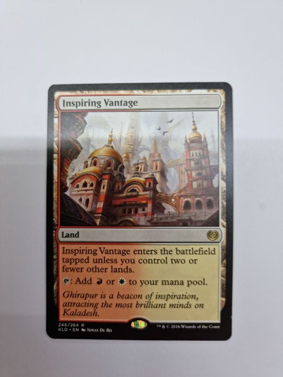 MTG Karte Inspiring Vantage, EN, EX (Neu (gemäss Beschreibung)) in Rüti ...