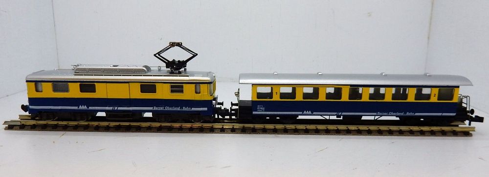 N BOB "Berner-Oberland Bahn" Motrice De 4/4 + 1 Wagon (Gebraucht) in ...
