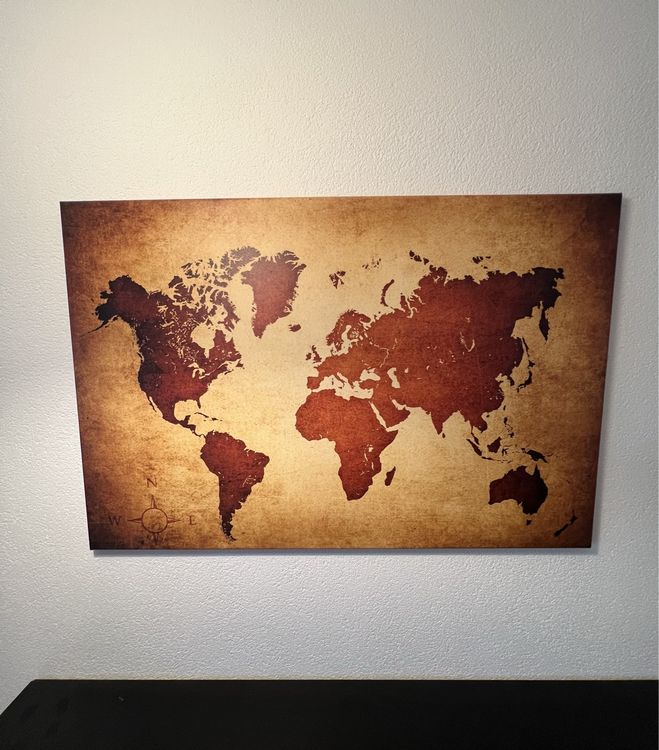 Bild Weltkarte | Kaufen auf Ricardo