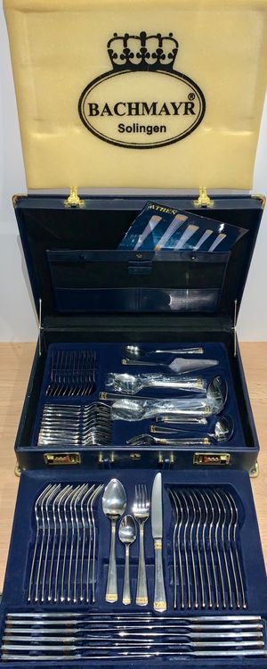 Besteckset Besteckkoffer 72 teilig Bachmayr Solingen vintage (Neu ...