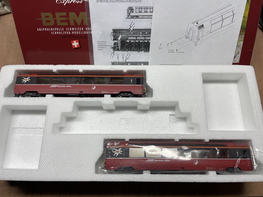 Bemo Bernina Express Panoramawagen RhB As 1276 - H0m | Kaufen auf Ricardo