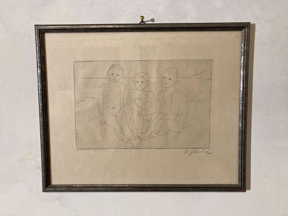 "Drei Knaben", Karl Geiser, (1898-1957) (Gebraucht) in Zürich für CHF ...