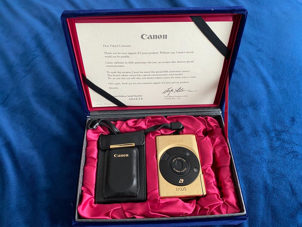 Canon IXUS Gold Limited Edition Kamera (Neu (gemäss Beschreibung)) in ...