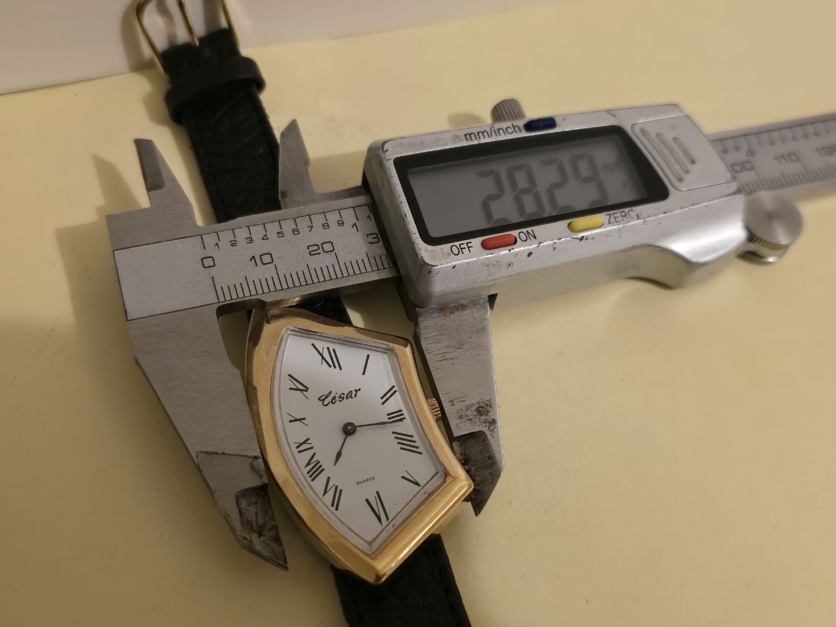 Montre César vintage, plaqué or ébauches france model rare ! (D ...
