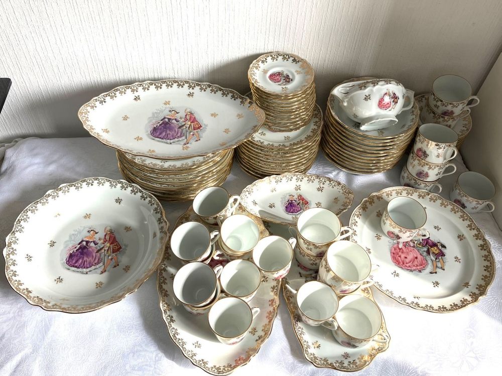 Ancienne Services En Porcelaine Limoges LEC. 67 Pièces | Kaufen auf Ricardo